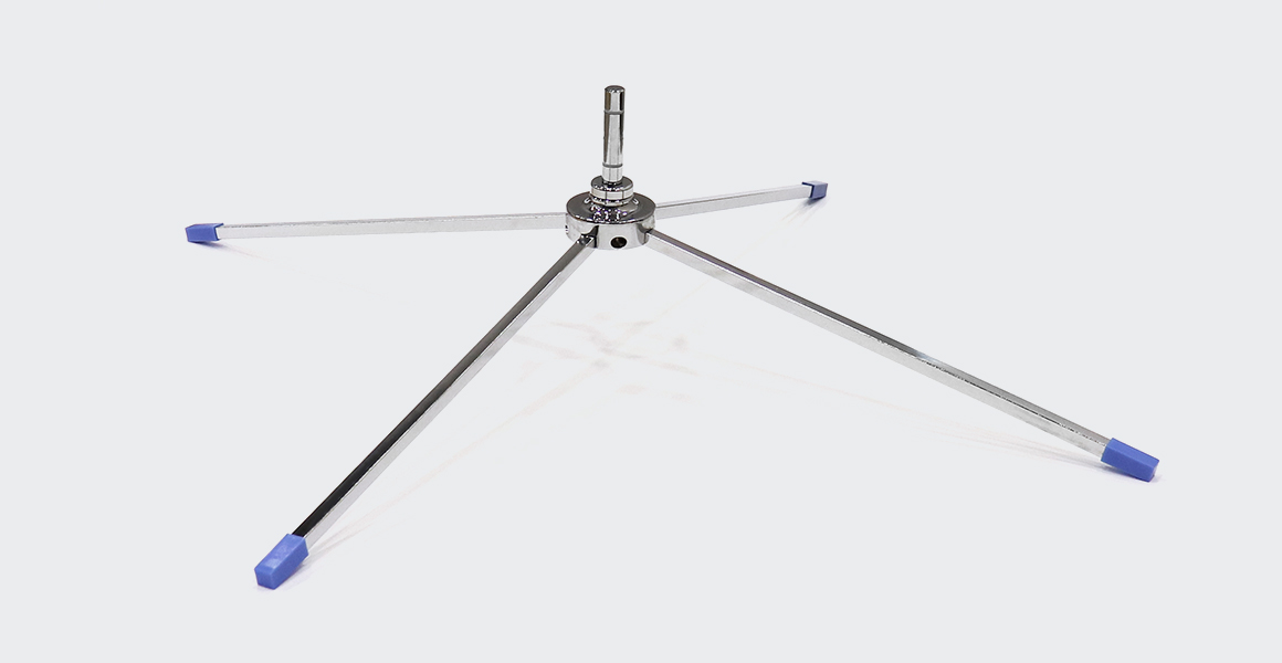 Metal Cross Foot Base